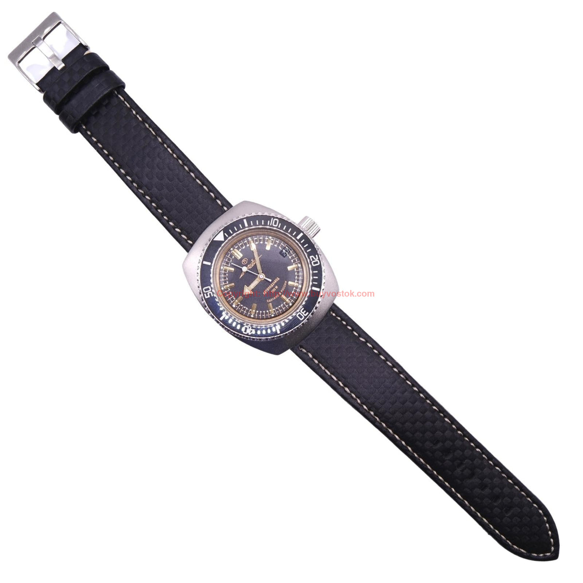 Vostok Amphibian Classic 090679 with Auto-Self Winding MOD + Bezel + G