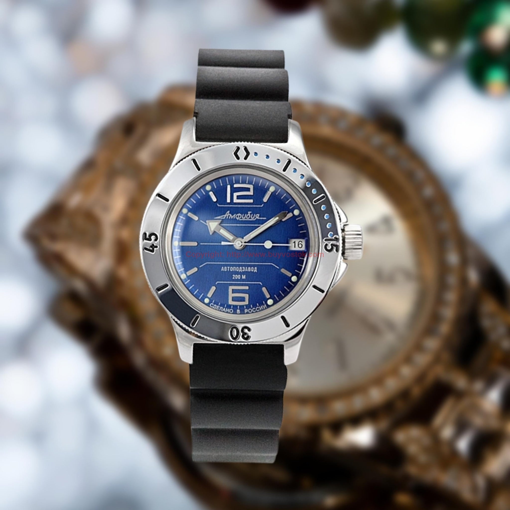 Vostok Amphibian Classic 120696 with Auto-Self Winding