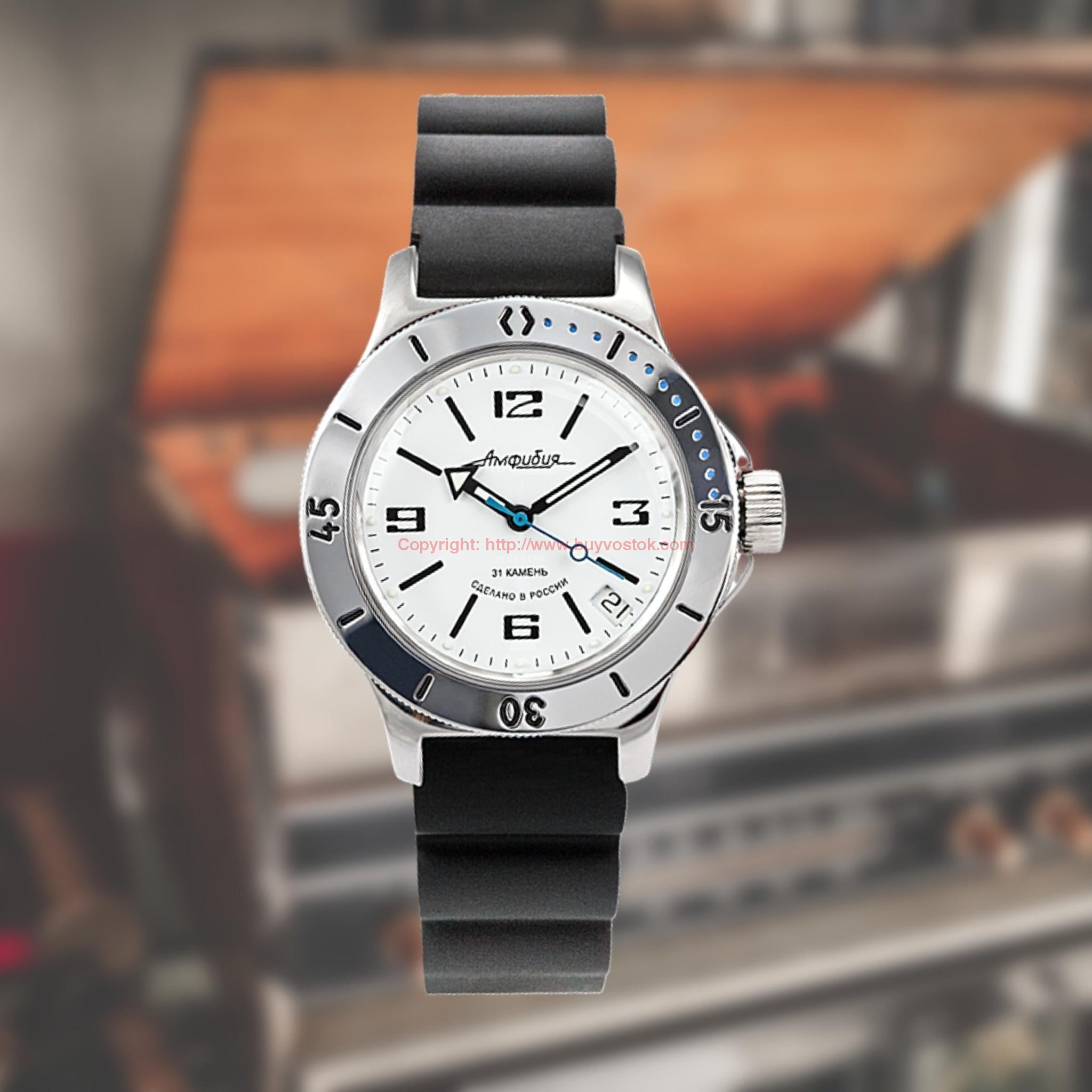 Vostok Amphibian Classic 120847 with Auto-Self Winding