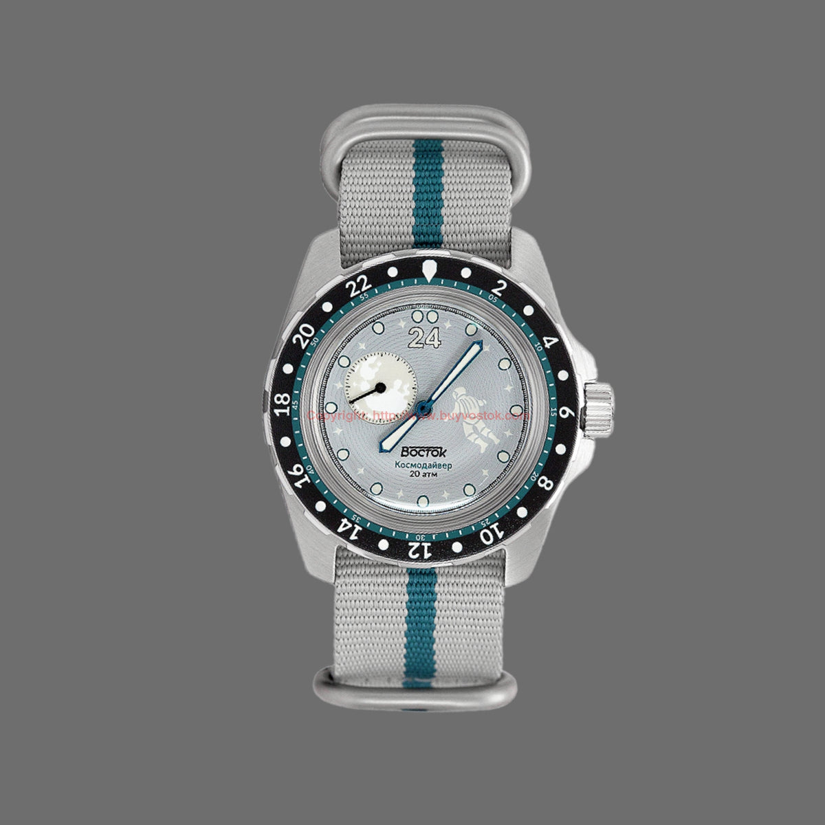 Vostok Amphibian Classic 14039B Luna Dude 2.0 with Auto-Self Winding
