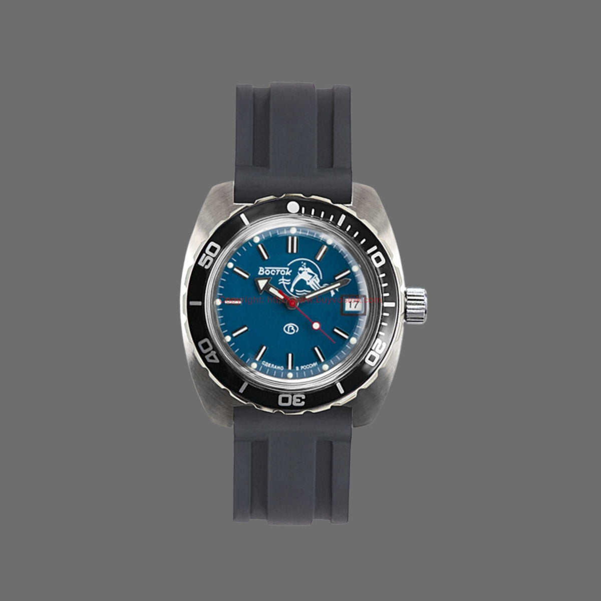 Vostok Amphibian Classic 170059 Scuba Dude with Auto-Self Winding