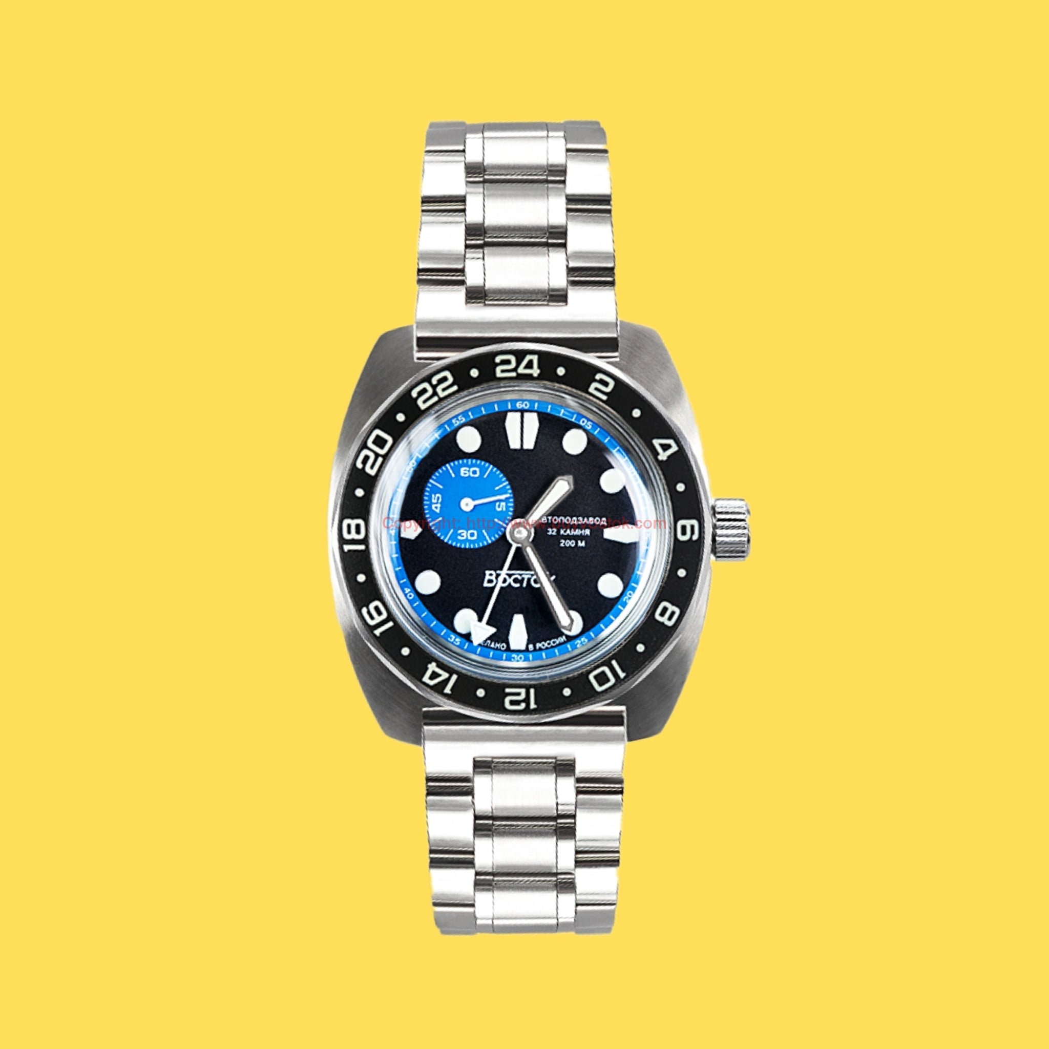 Vostok Amphibian Classic 17034B with Auto-Self Winding