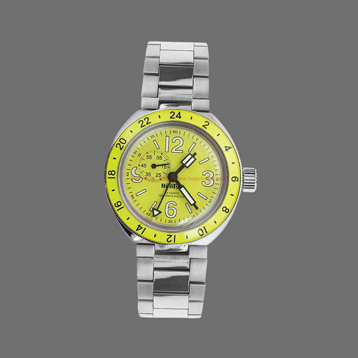 Vostok Amphibian Neptune 96074A with Auto-Self Winding