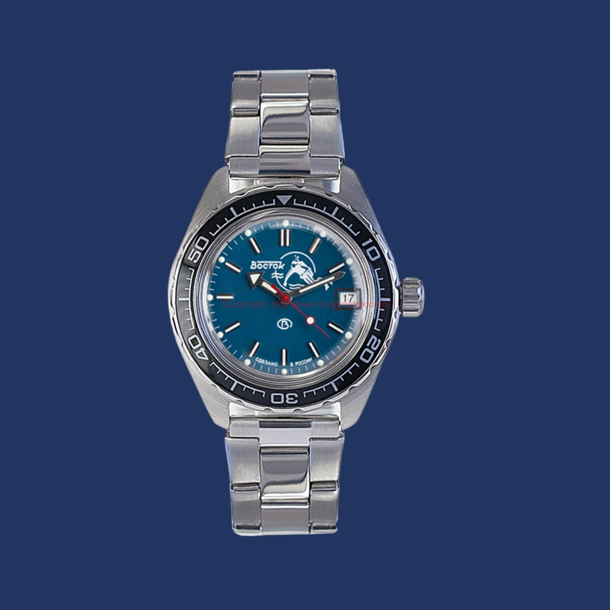 Vostok Komandirskie 020059 Scuba Dude with Auto-Self Winding